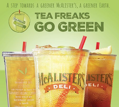 McAlister’s Deli Goes Green With Introduction of Green Tea and Mango ...