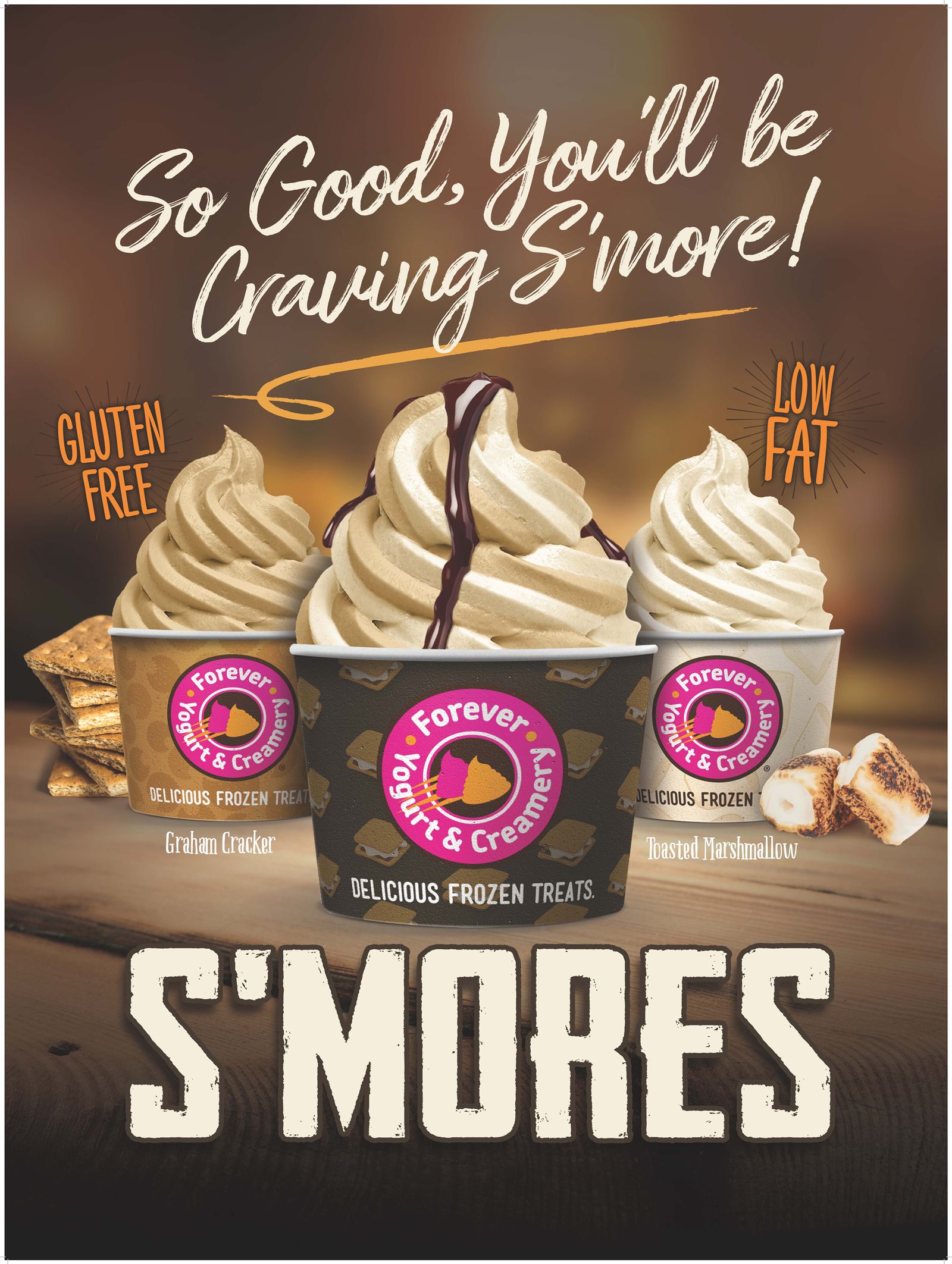 Forever Yogurt Gives Fan S’More Reasons to Swirl with Latest Flavor of ...