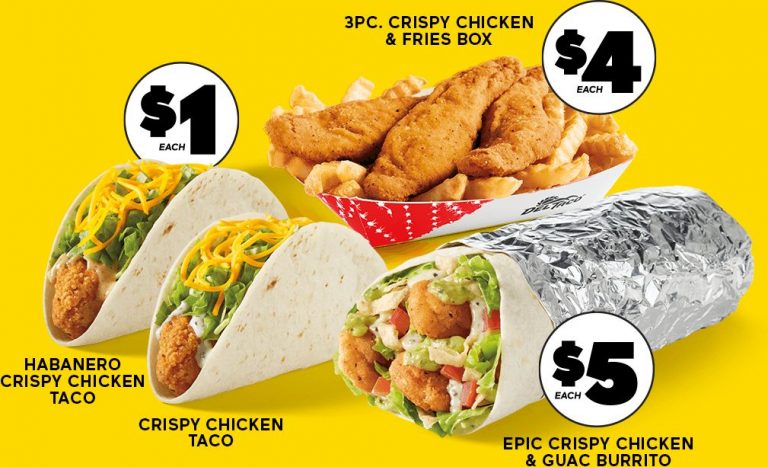 Del Taco Brings Bold New Flavors & Value to Crispy Chicken With Launch ...