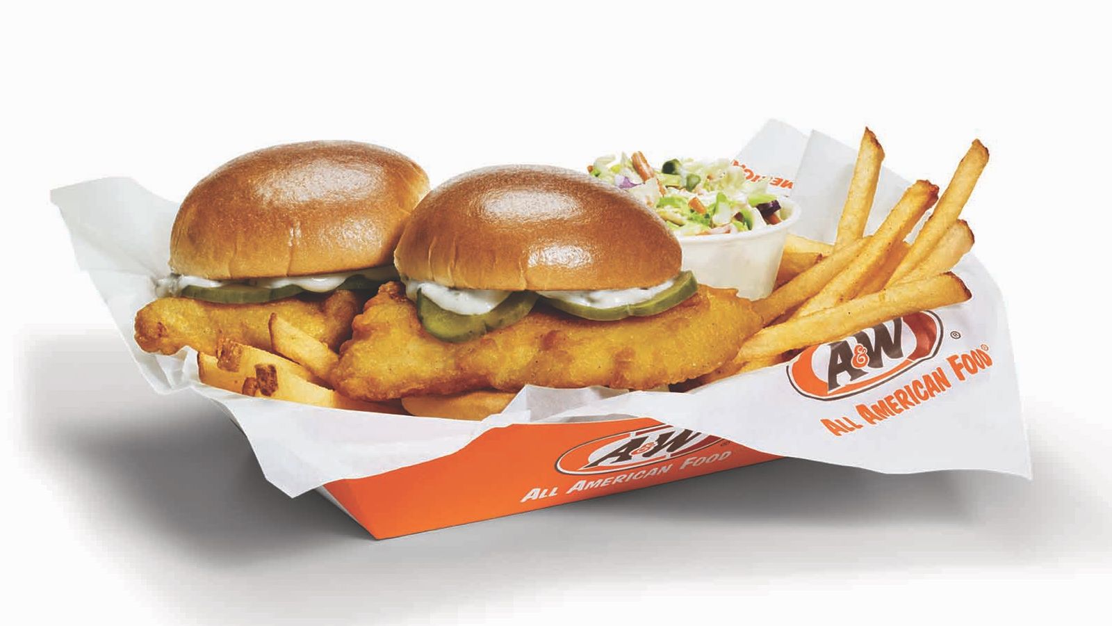 A&W Restaurants Pub-Style Cod Sliders, Other Seafood Specials Return ...