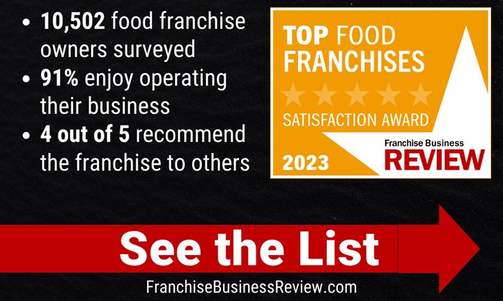 Franchise Business Review Announces Top Food Franchises to Own in 2023 ...