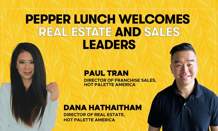 Pepper Lunch Bolsters Executive Team with Leading Franchise Growth and ...