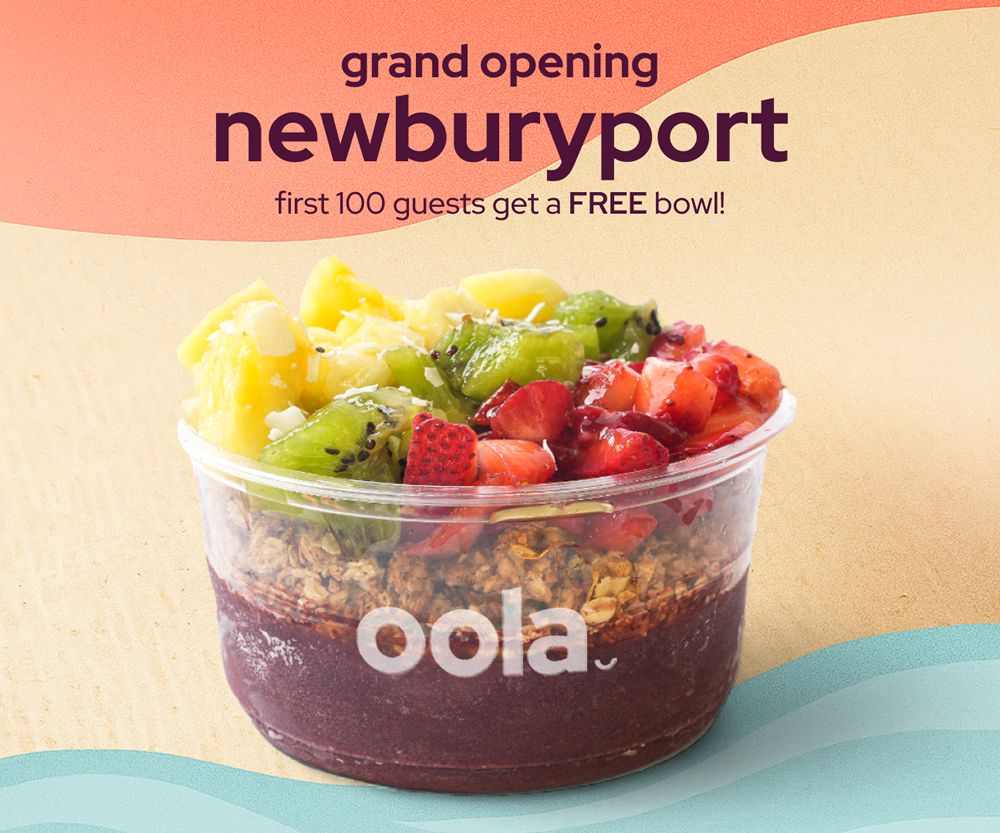 Oola Bowls Debuts in Massachusetts with 100 Free Bowls Grand Opening ...