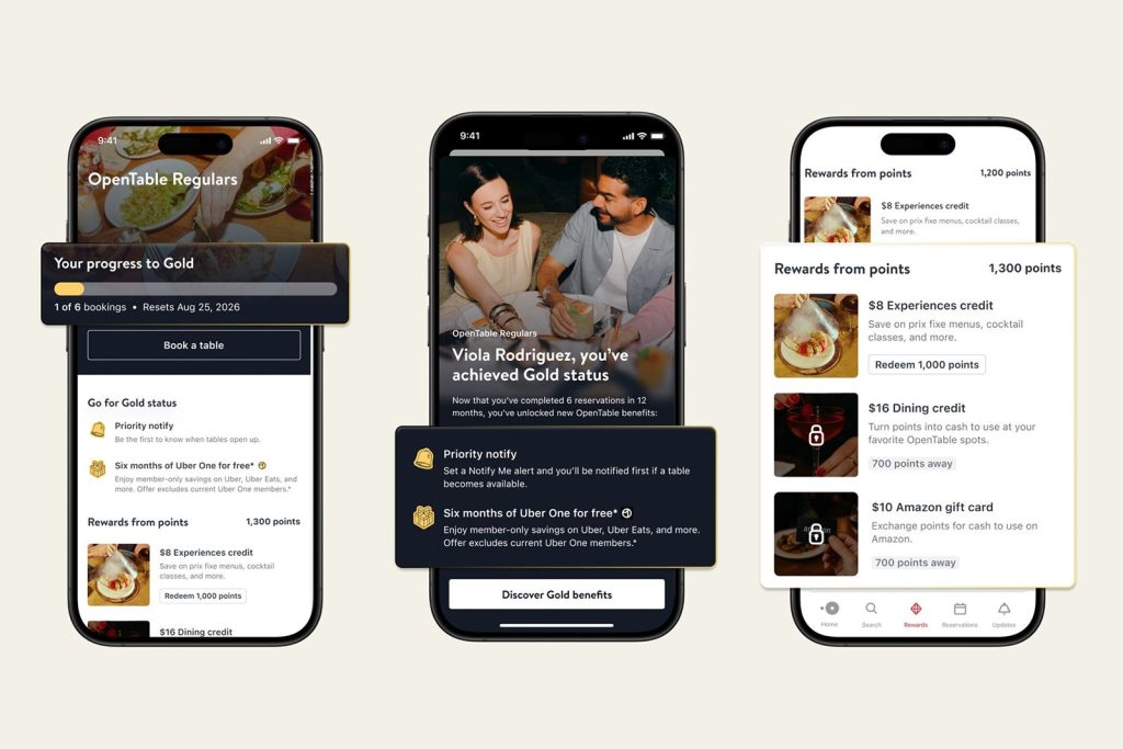 OpenTable Unveils Revamped Loyalty Program – OpenTable Regulars ...