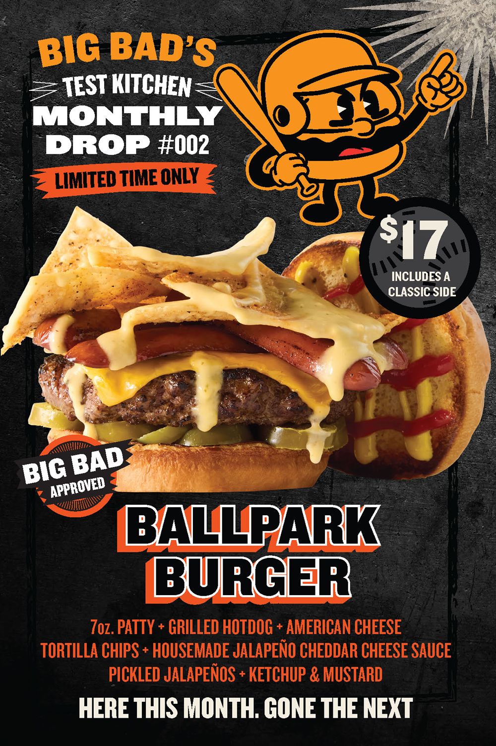 Bad Daddy’s Steps Up to the Plate with Ballpark Burger ...